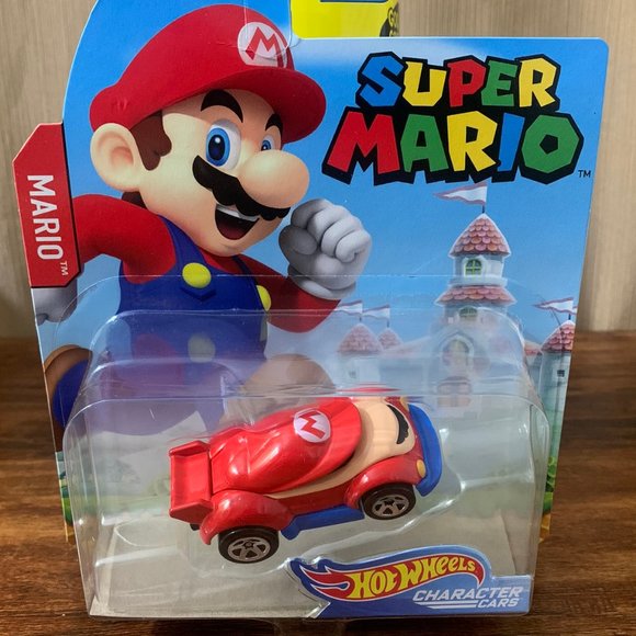 Mattel | Toys | Hot Wheels Super Mario Character Cars Mario Mattel ...